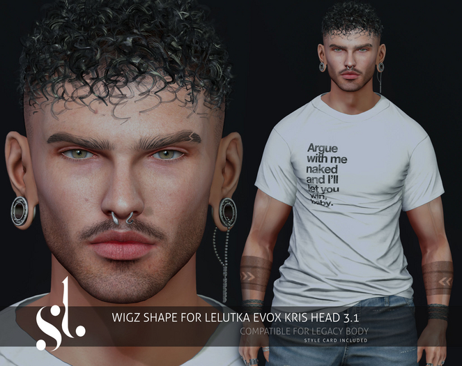 Second Life Marketplace - [ SOLO Shapes ] Wigz Shape
