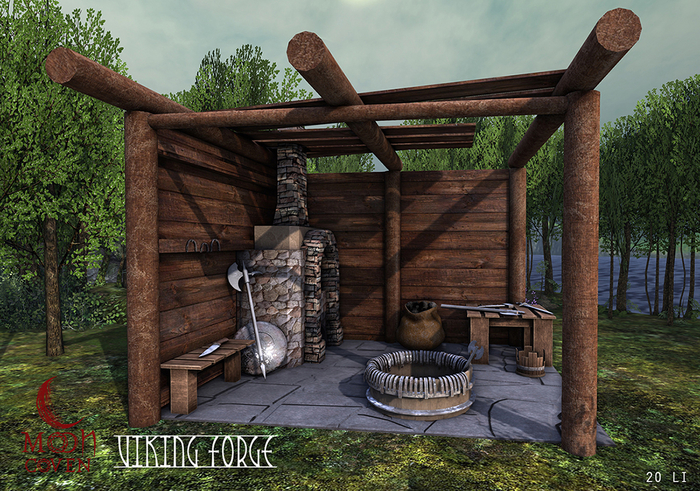 Second Life Marketplace - Moon Coven: Viking Forge