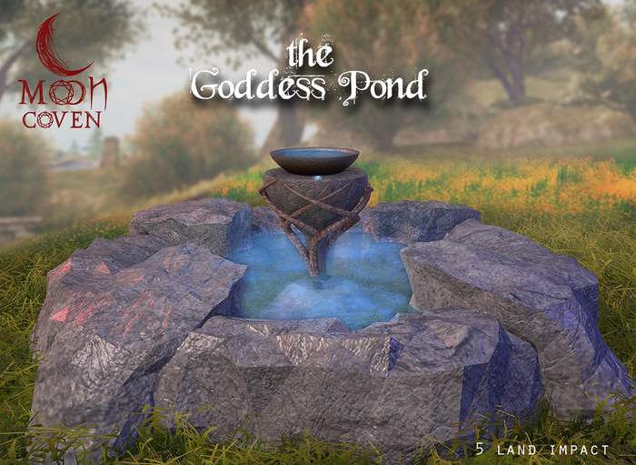 Second Life Marketplace - Moon Coven: Goddess Pond