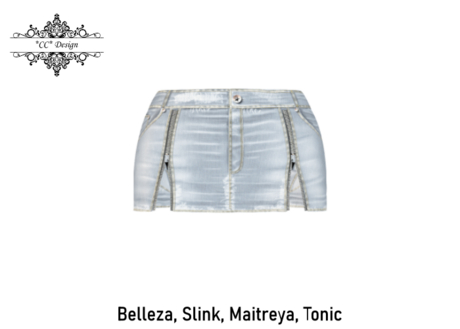 Second Life Marketplace - (81) *CC* Vivien Mini Skirt Sky