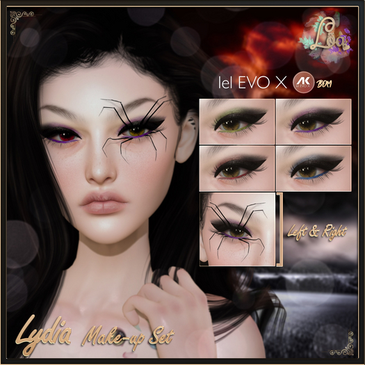 Second Life Marketplace - Loa - Lydia Make-up Set ~LeLutka EVO X~ [BOM]