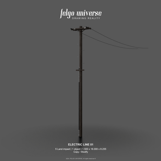 Second Life Marketplace - FELGO Universe // Electric line 01