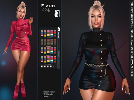 Second Life Marketplace - 50 %Off Fiadh Outfit By BlackbirdLace>LaraX ...