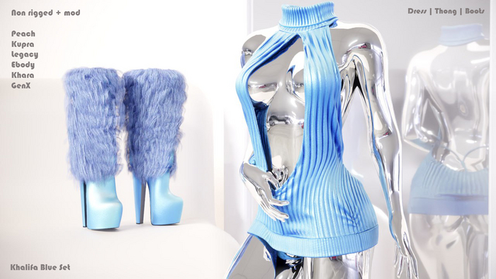 Second Life Marketplace - Khalifa Set Blue
