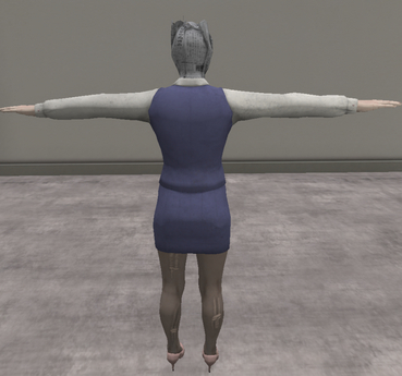 Second Life Marketplace - FP paper Doll mesh female avatar