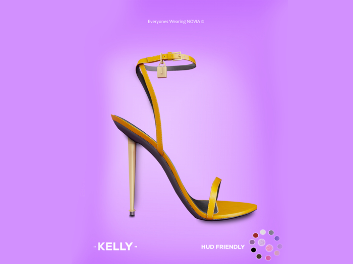 Second Life Marketplace - nOVIA > Kelly Lock Sandal [VARIETY PACK]