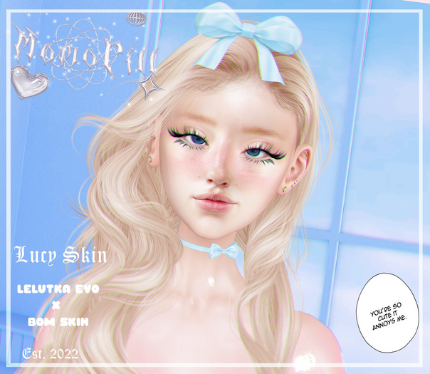 Second Life Marketplace - //Momo: Lucy Skin Evo Icy