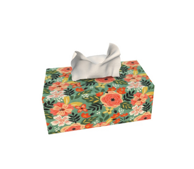 Second Life Marketplace - Junk Food - Tissue Box (Flowers)