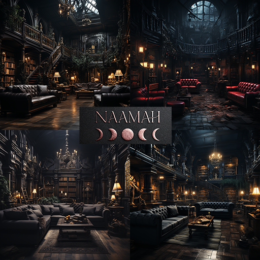 Second Life Marketplace - Naamah - Midevil Livingroom Backdrop Textures