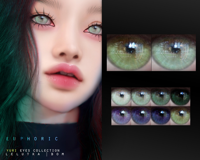 Second Life Marketplace - E U P H O R I C . Yuri Eyes . LeLUTKA
