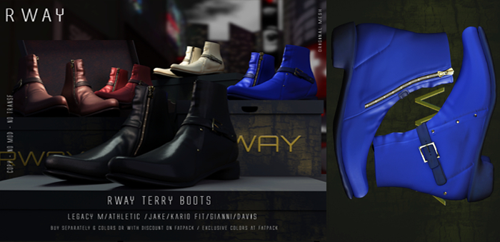Second Life Marketplace - RWAY - Terry Boots Marine