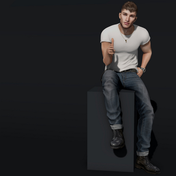 Second Life Marketplace - WRONG - BENTO SIT STATIC MALE POSES - 89