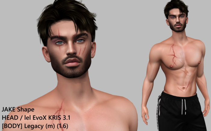 Second Life Marketplace - JAKE Shape / lel EvoX KRIS 3.1