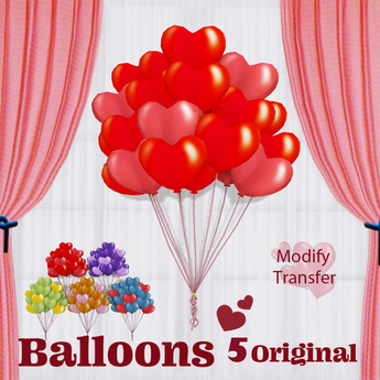 Second Life Marketplace - Valentine's day Balloons