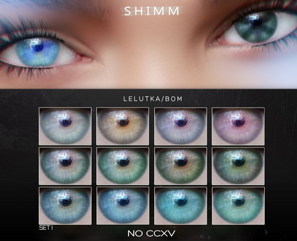 Second Life Marketplace - S H I M M / Lelutka Eyes Applier ~ BOM / CCXV ...