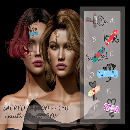 Second Life Marketplace - Sacred Tattoo 150