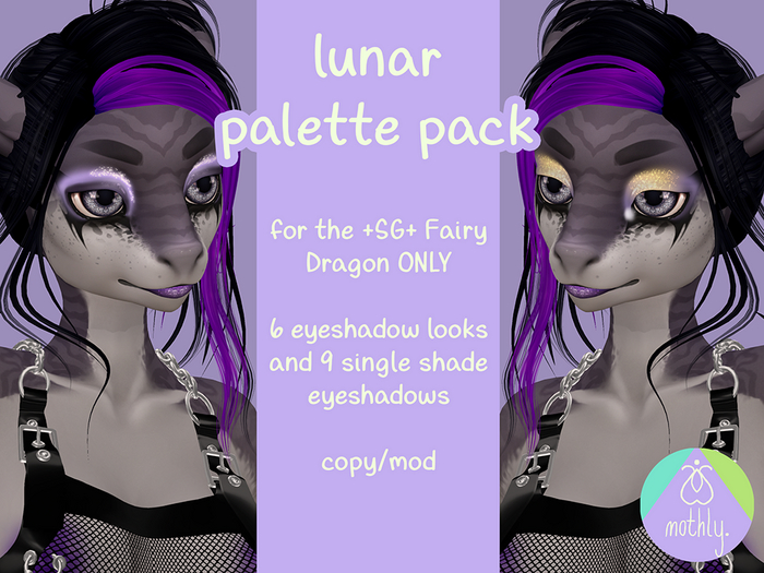 Second Life Marketplace - mothly. lunar palette pack