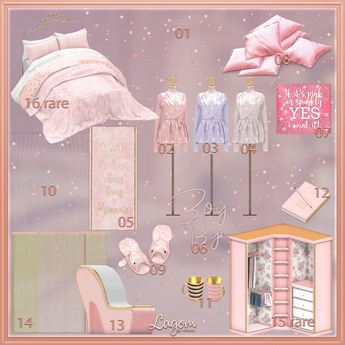 Second Life Marketplace - 15. Lagom - Pink princess [Closet] RARE