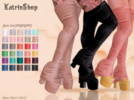 Second Life Marketplace - Boots Sati MEGA PACK