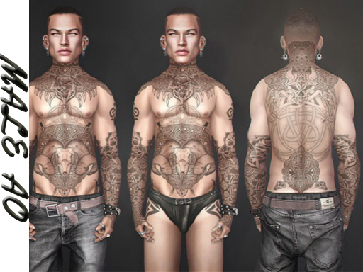 Second Life Marketplace Male Ao