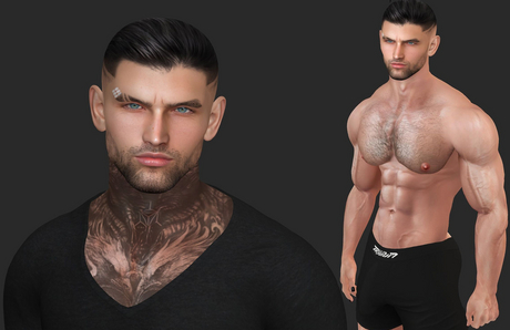 Second Life Marketplace - Alex Shape X Kris Evox head 3.1 (KARIO ...