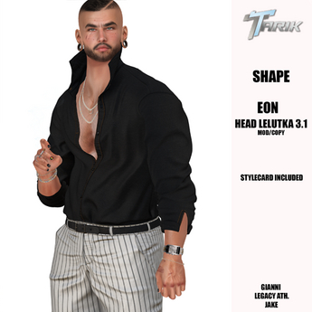 Second Life Marketplace - -- T. TARIK -- Shape WALLY [ EON Head Lelutka ]