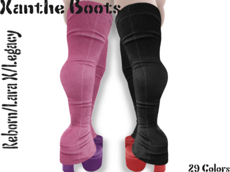 Second Life Marketplace - {Chaotic} Xanthe Boots {Add Me} {DEMO}