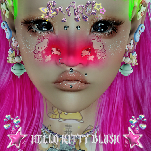 Second Life Marketplace - GYARU// HELLO KITTY BLUSH