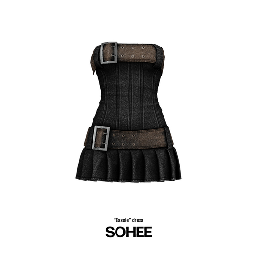 Second Life Marketplace Lee Sohee X Cassie Dress [black]