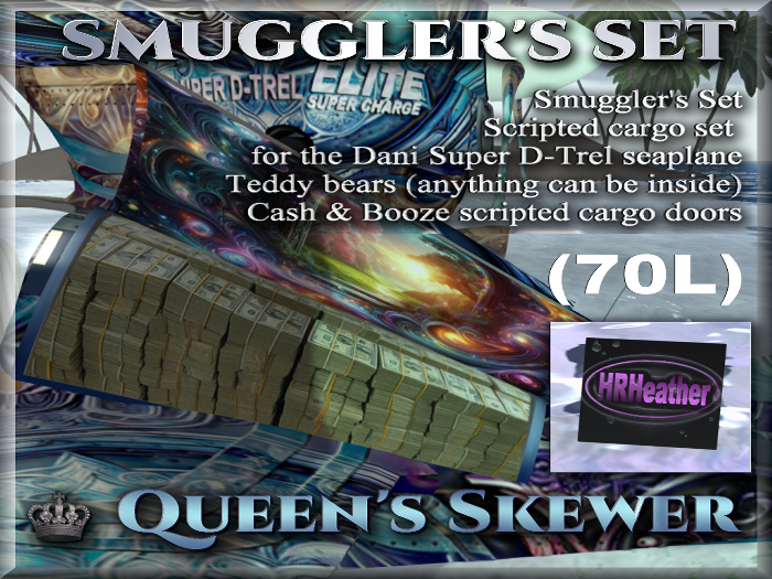 Second Life Marketplace - [HRH] Queen's Skewer SMUGGLERS (BOX)
