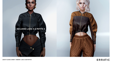Second Life Marketplace - erratic / nya - jacket / rust (Maitreya LaraX ...
