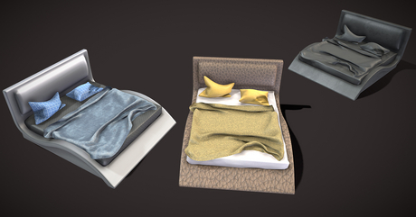 Second Life Marketplace - (Efe Design) Realistic Bed Fatpack Fullperm