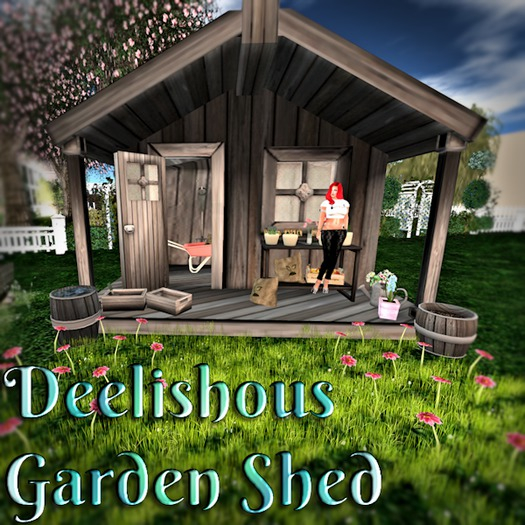 Second Life Marketplace - DEMO~ Garden Shed 29LI