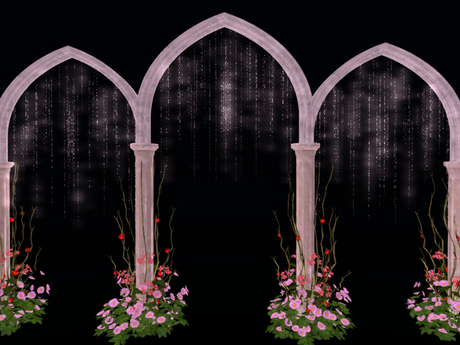 Second Life Marketplace - MC Valentine Trio Arch Pink