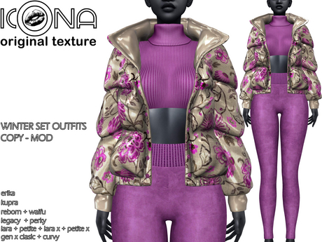 Second Life Marketplace - DEMO WINTER SET OUTFITS