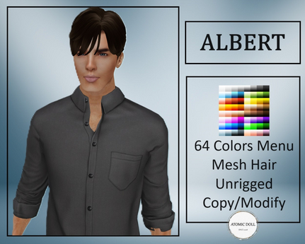 Second Life Marketplace - Male Hair Man