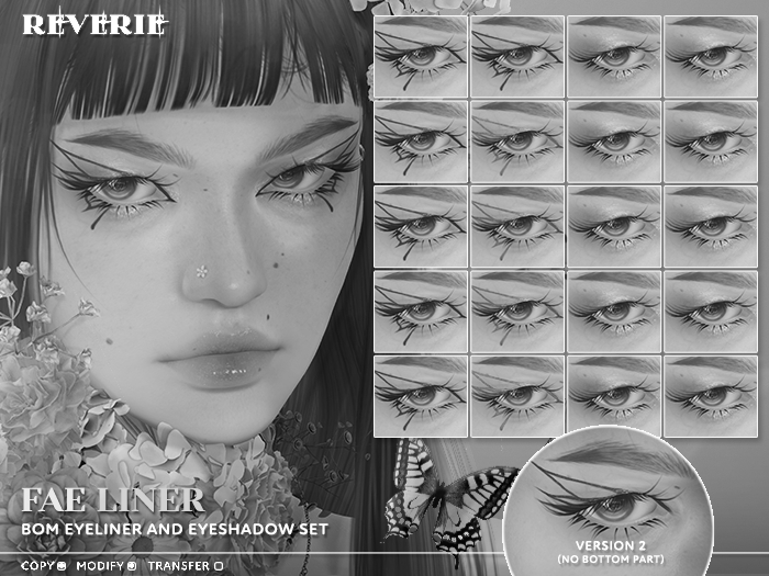Second Life Marketplace - [REVERIE] Fae Liner [BOM\EvoX] DEMO