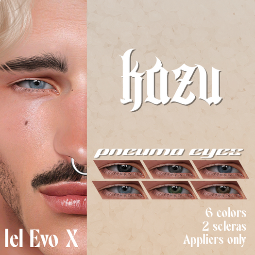 Second Life Marketplace - KAZU // pneuma eyes - EVOX