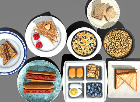 Second Life Marketplace - ::NIKOMESH::Full Permission NK 8 Different Snacks