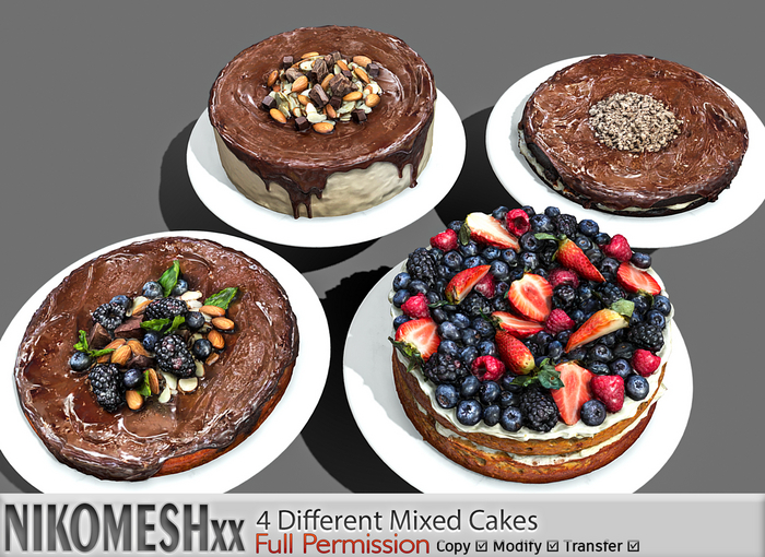 Second Life Marketplace - ::NIKOMESH::Full Permission NK 4 Different ...