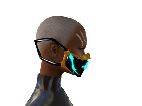 Second Life Marketplace - Cyber Samurai claw mask