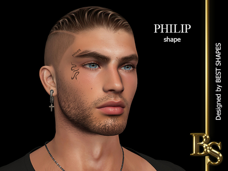 Second Life Marketplace - [BS] PHILIP men's shape for LeLUTKA KRIS EvoX ...