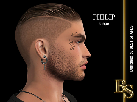 Second Life Marketplace - [BS] PHILIP men's shape for LeLUTKA KRIS EvoX ...