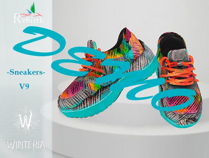Second Life Marketplace - sneakers-V9-Rebirth-Demo
