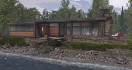 Second Life Marketplace - Houses full furnished for rent on a community