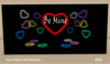 Second Life Marketplace - PWA Neon Hearts Backdrop