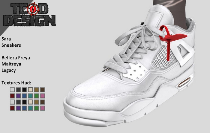 Second Life Marketplace - Sneakers ~ Sara [DEMO]