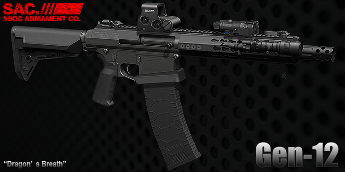 Second Life Marketplace - MESH[SAC] Gen-12 Semi-Auto Shotgun v1.12 Full Box