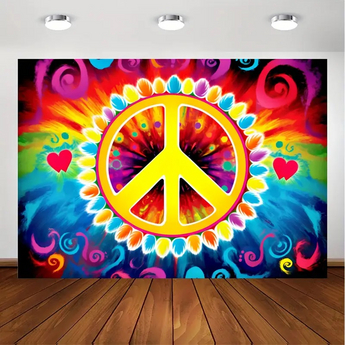 Second Life Marketplace - Tied Dyed Peace Background Texture
