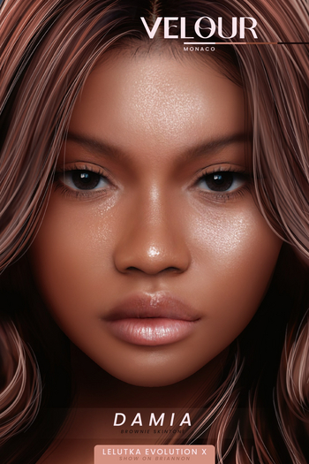 Second Life Marketplace - VELOUR: DAMIA SKIN for EVO X (MALI)